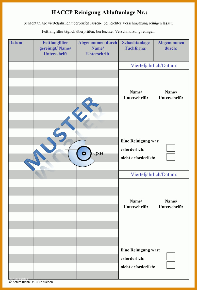 Empfohlen Haccp Checklisten Für Küchen Haccp Excel Formular 617398 ... Empfohlen Haccp Checklisten Für Küchen Haccp Excel Formular 617398 ...